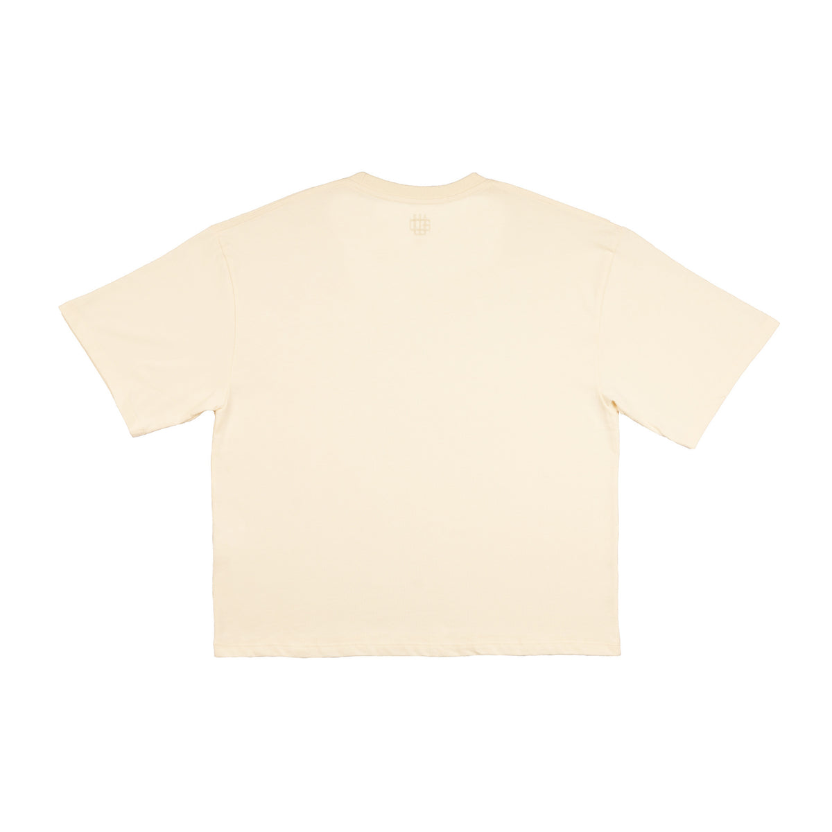 Cream Embroidery Boxy Tee – Garment Workshop